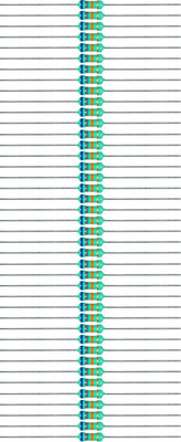 ELPH 100 pieces of 68 k Ohms 1/4 Watts Carbon Film Resistors Fixed ...