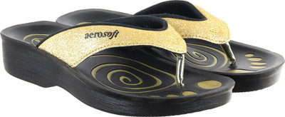 25% OFF on Aerosoft Women's Gold Slipper Slippers(Gold 38) on Flipkart ...