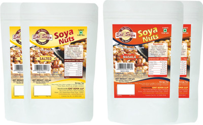 27% OFF on Eat Soya Salted and Masala (Pack of 4)(4 x 200 g) on ...