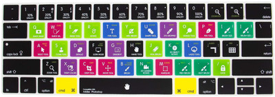 Saco Shortcut Function Silicone Skin for Adobe Photoshop Laptop ...