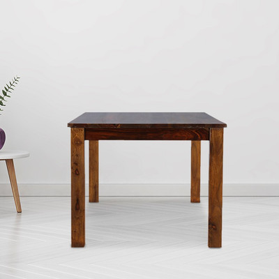 73% OFF on Hometown Java Solid Wood 6 Seater Dining Table(Finish Color ...