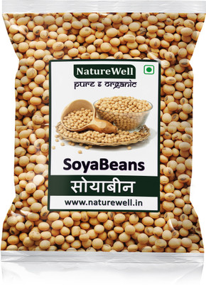 Naturewell Organic White Soya Bean (Whole)(500 g) Lowest Price in ...