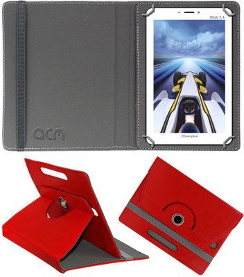 ACM Flip Cover for Bsnl Wtab 7.4(Red, Cases with Holder, Pack of: 1 ...