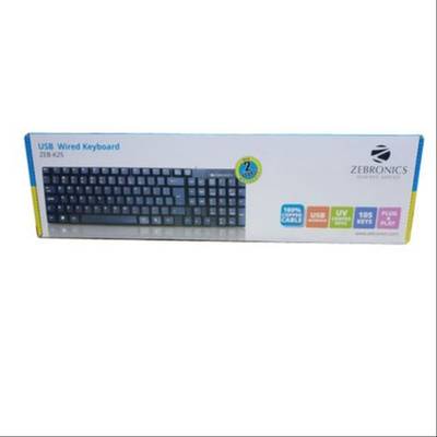 ZEBRONICS Zeb- K25 Wired USB Desktop Keyboard - Price History