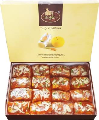 Singla Karachi Halwa Sweets Burfi 500g Box - Price History