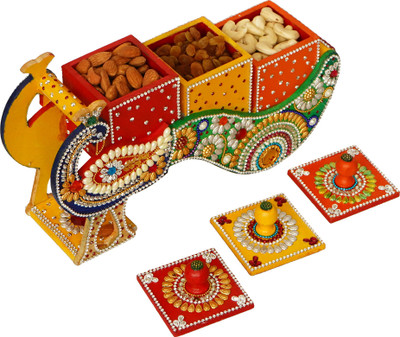 Amarud decorative thali for pooja Stainless Steel Price in India - Buy ...