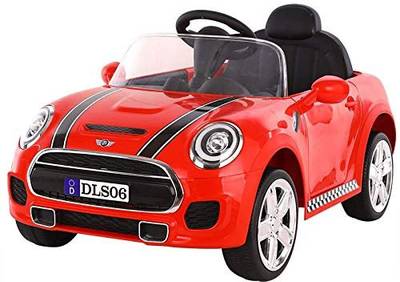PP INFINITY Mini Cooper 12V Battery Operated Ride On Car For Kids With ...