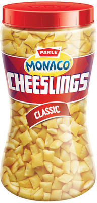 PARLE Monaco Classic Cheeselets Biscuit(150 g) - PaisaWapas