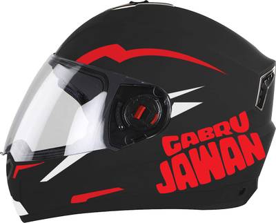 Steelbird SBA-1 Gabru Jawan Night Reflective Full Face Helmet in ...