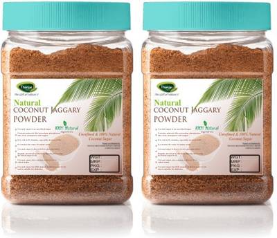 Thanjai iyerkai Coconut Sugar|Coconut Jaggery Powder 1000g Jar 100% ...