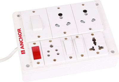 37% OFF on ANCHOR BAHUL ASSEMBLED BOARD CONTAINS 2 Anchor Sockets(15 ...