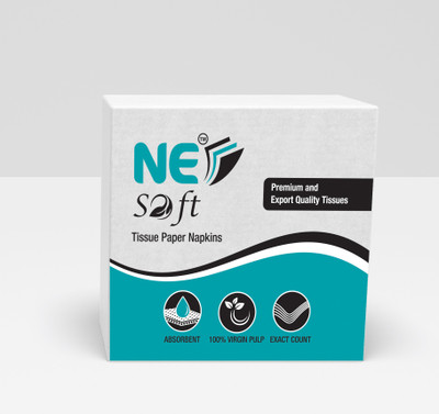 NE Soft OBA Free Soft Tissue Paper Napkin (80 Tissue)(80 Tissues ...