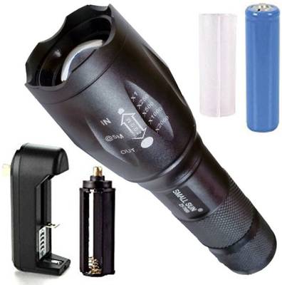 Small Sun 5 Mode LED Torch with Super Bright Technology , Military ...