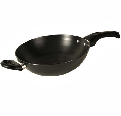41% OFF on Kitchen Chef High Dome Chinese Wok Wok 3 L capacity 30 cm ...