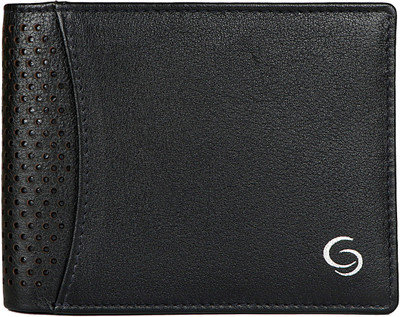 70% OFF on GETOREE Men Casual Black Genuine Leather Wallet(8 Card Slots ...