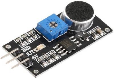 Sunrobotics Sound Detection Sensor Module – Black Vibration Sensor ...