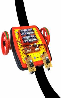 MELODY's Line Follower Robot with Big Track Sheet and Project Report ...