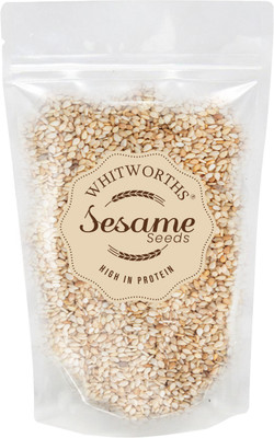 whitworths Raw Sesame Seed / White Till Rich in Fiber Sesame Seeds(400 ...