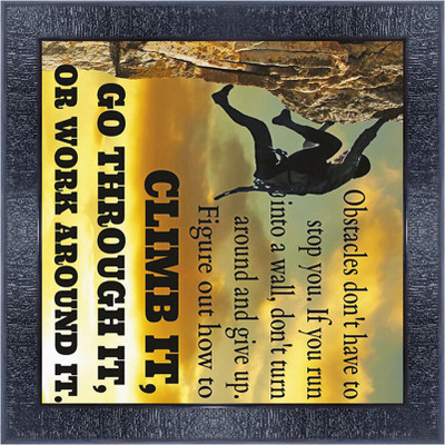 pnf 363- QUOTES climb it go through it or work around it with Wooden ...