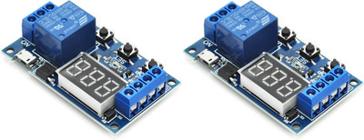 Manushre Manas Enterprises DV 6V~30V Multifunction Trigger Delay Time Module Switch Control ...