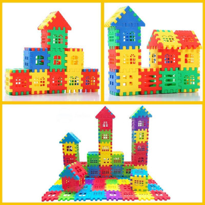 LEVIATHAN learing toy BEST BUY Happy Home Jumbo House Building Blocks ...