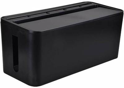TIPAKKA 1 Compartments plastic cable management box (Black) - Price History
