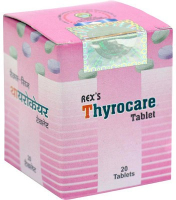 Rex Remedies Thyrocare Tablet (20tab) (Pack Of 4)(Pack of 4) Lowest ...