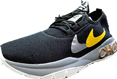 S.M. SAKSHI MEGA MART Training & Gym Shoes For Men(Grey, Black , 7 ...