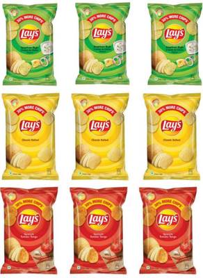 Lay's Green, yellow and Red combo pack 270 gm Chips - Price History