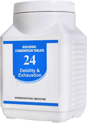 Bakson's Homoeopathy Biochemic Combination Tablets # 24 (Debility ...