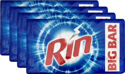 6% OFF on Rin Detergent Bar(1000 g, Pack of 4) on Flipkart | PaisaWapas.com