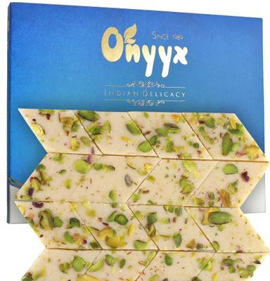 Onyyx Pista Kaju Katli - (Kaju Barfi / Burfi, Indian Mithai / Sweets ...