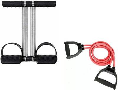 EMMKITZ Double Spring Tummy Trimmer with Double Resistance Band | 6 ...