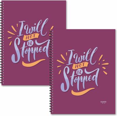 ESCAPER Trust Your Ideas Designer Registers A4 Size (Pack of 2 Units ...