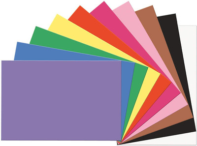 sehgal Thick Unruled A5 150 gsm Drawing Paper(Set of 40, Multicolor ...