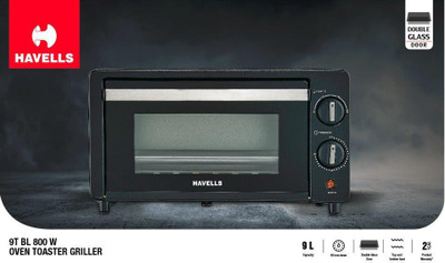HAVELLS 9-Litre GHCOTCNK080 Oven Toaster Grill (OTG) (Black) Price in ...