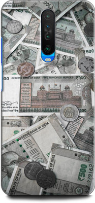 KEYCENT Back Cover for POCO X2 MONEY, RUPEE, CASH, TEXTURE, ART ...