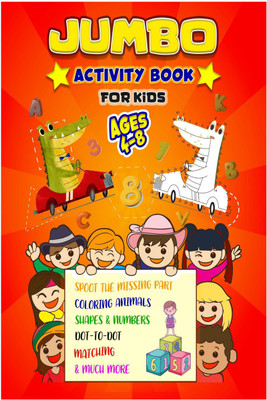 Jumbo - Activity Book for Kids - Best Gift Ever! Workbook for Learning ...