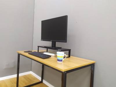 Invisible Bed Monitor-Riser-Mini Engineered Wood Study Table - Price ...