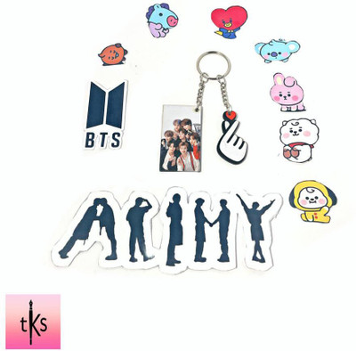 The KALAM Store Official Merchandise BTS Keychain C Key Chain Lowest ...
