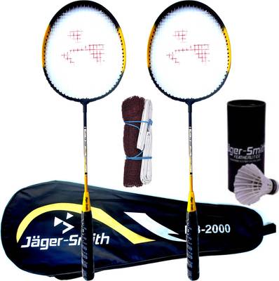 Jager-Smith PB-2000 Combo, JSBN-101 & Featherlite 2 Shuttle Badminton ...