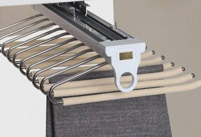 Ozone top mounted trouser rack with two row soft close Door Hanger ...