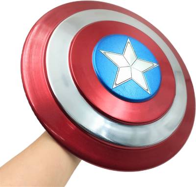 કાર્ઝુન Mini Captain America Shield Metal Toy shield for kids 12 inch ...