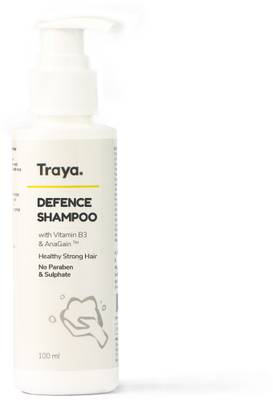 Traya Anti-hairfall Biotin shampoo with Vitamin B3, Niacinamide, and ...