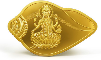 Muthoot Gold Bullion Corporation 2g Lakshmi Coin 24 (9999) K 2 g Gold ...