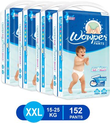Wowper Fresh Baby Diapers Pants | Wetness Indicator | Upto 10 Hrs ...