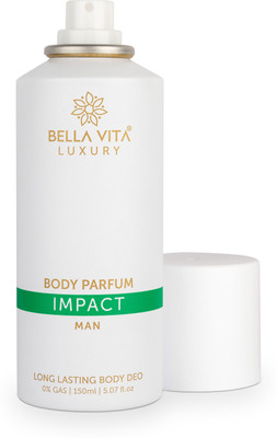 Bella vita organic IMPACT MAN Body Parfum with Premium & Long Lasting ...