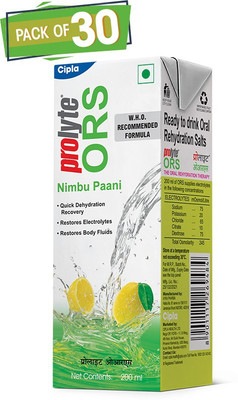 Cipla Prolyte ORS Ready to Drink Oral Rehydration Contains Electrolytes ...