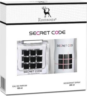 RAMSONS Secret Code Gift Pack Eau de Parfum - 300 ml - Price History
