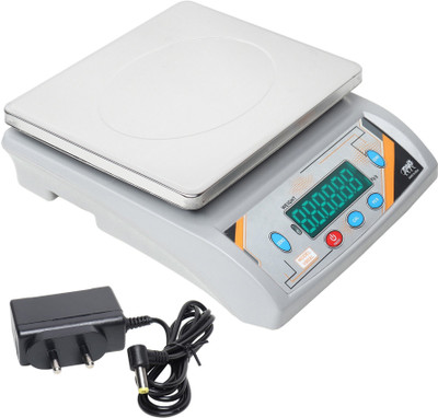 NIVAYO 30Kg Double Display chargeable Weight Machine with Steel Plate ...